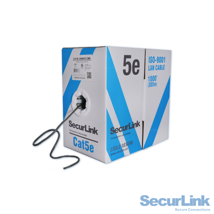 SECURLINK CAT5E INDOOR FT4 CBL-CAT5-1000 Grey